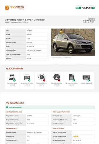 What's in a REVS Check Report? | Revs Check